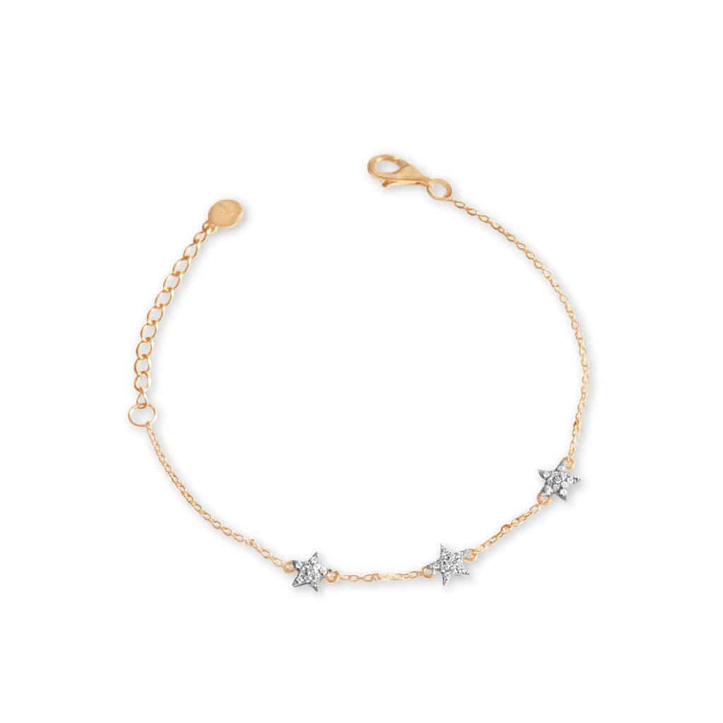 Superstars Bracelet (Children) | 14K Gold & Diamonds | Kajal Naina