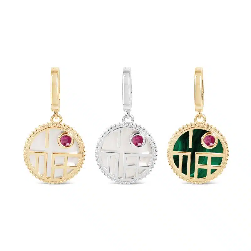 Fortune Charm | 14K Gold & Gemstones | Kajal Naina
