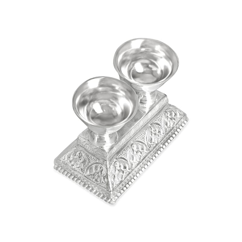 KN Silver Tika Dani | 999 Fine Silver | Kajal Naina