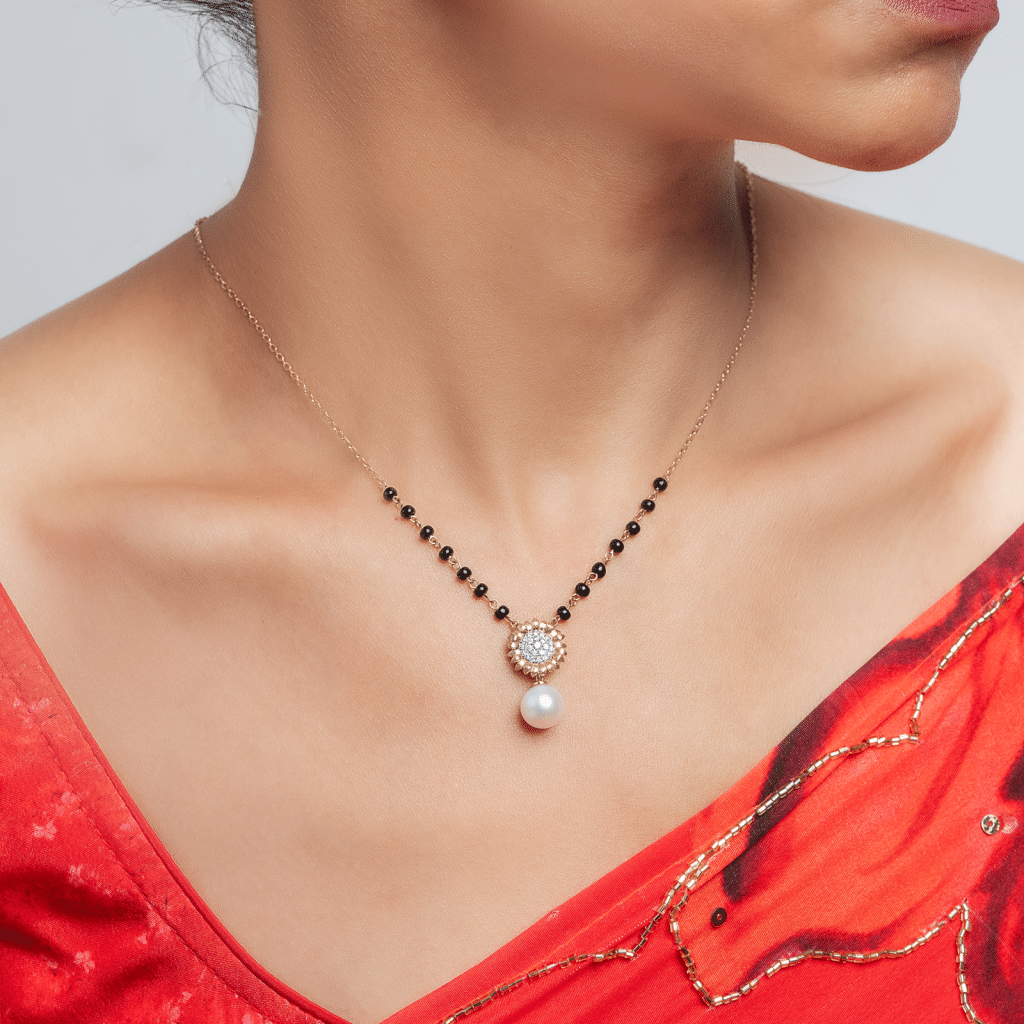 Suryamukhi Sunflower Mangalsutra – Kajal Naina